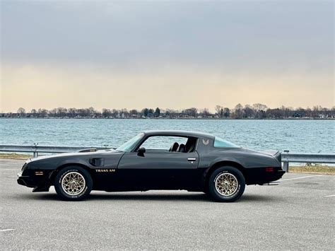 Beautiful 1975 Pontiac Trans Am Black 400 Cid Restored No Reserve
