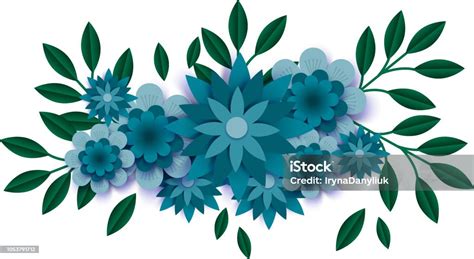 꽃 종이 봄 배너 꽃 종이 접기 꽃다발 자연 벡터 휴가 배경 잘라 종이에 대한 스톡 벡터 아트 및 기타 이미지 종이 퀼링 3차원 형태 Istock