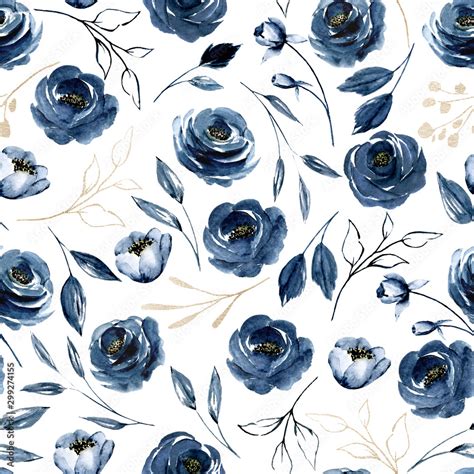 Blue Patterned Paper