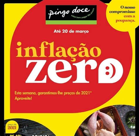 Folheto Pingo Doce Inflação Zero Até 20 De Março