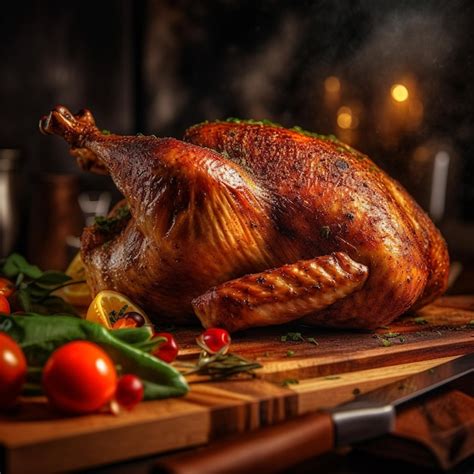 Premium Ai Image Chicken Roast