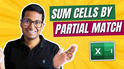 Sum Cells Based On Partial Text Match Easy Formulas Michael Scholz