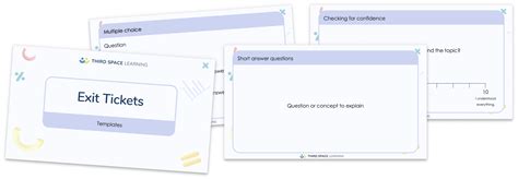 How To Use Exit Tickets As Assessment For Learning Free Template