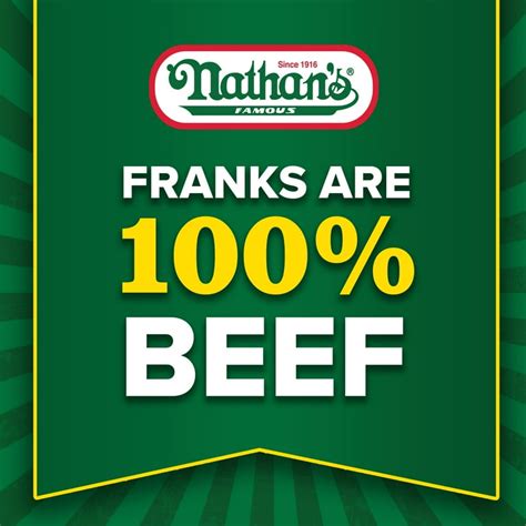 Nathans Famous Colossal Quarter Pound Beef Franks 32 Oz 51 Off