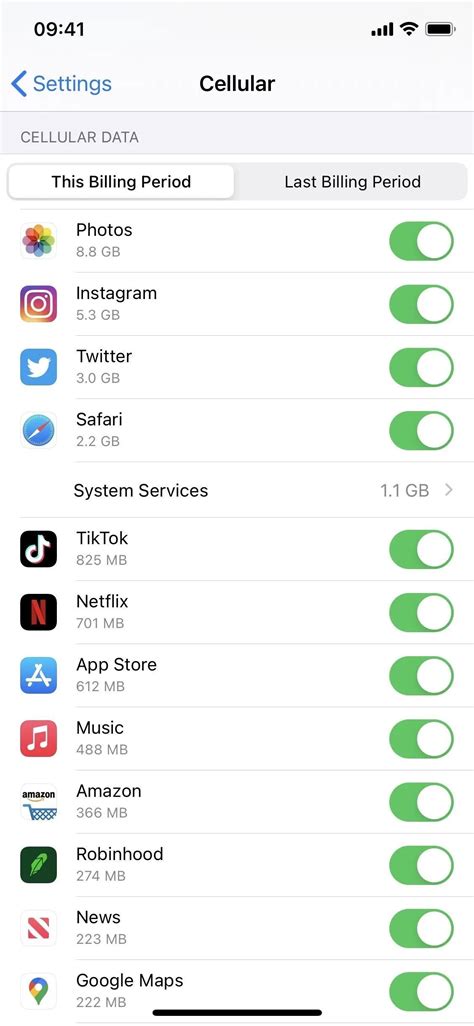 prevent certain apps from using cellular data on your iphone to stay