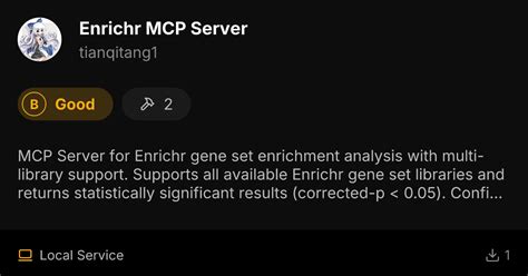Enrichr Mcp Server Mcp Servers · Lobehub