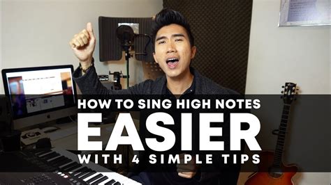 How To Sing High Notes Easier By Aaron Matthew Lim Vocal Coach Youtube