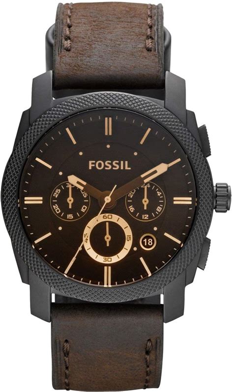 Fossil Orologio Machine Da Uomo Movimento Cronografo Al Quarzo Cassa