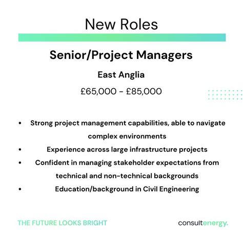 Consult Energy Uk On Linkedin Projectmanagement Hiring Energy