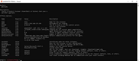 powershell empire swiss army knife for windows post exploitation
