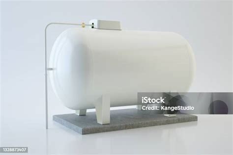 화이트에 고립 된 가스 탱크 집 프로판 가스 시스템 3d 일러스트 연료 저장 탱크에 대한 스톡 사진 및 기타 이미지 연료 저장 탱크 연료 탱크 프로판 Istock