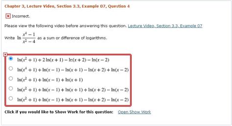 Solved Chapter 3 Lecture Video Section 3 3 Example 07 Chegg Com