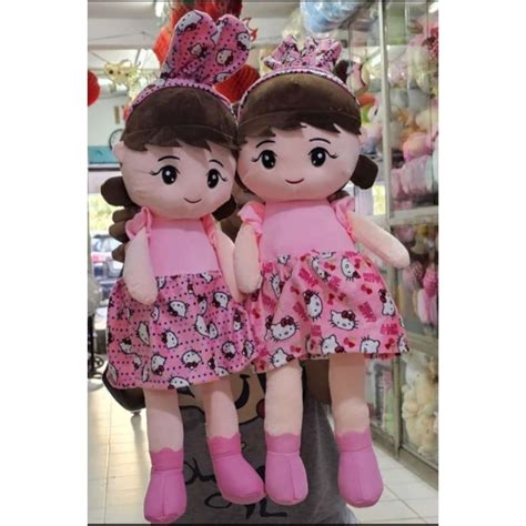 Jual Boneka Cewek Cantik Cindy Dress Pink Shopee Indonesia