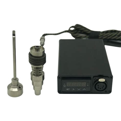 Titanium Enail Kit Electronic Nail Complete Setup Bundle Dinonail
