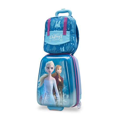 American Tourister Disney Teddy Buddy Luggage With Spinners Frozen 2 Piece Set 2 Piece Set