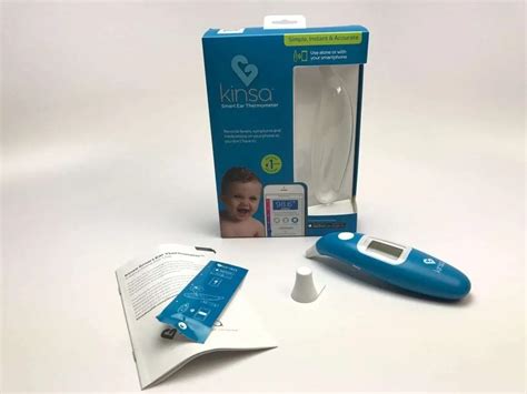 Kinsa Smart Ear Thermometer Review Track Accurate Health History Mac