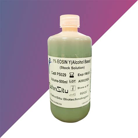 1 Eosin Y Alcoholic Stock Solution