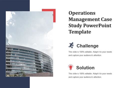 Operations Management Case Study Powerpoint Template PowerPoint Slide Presentation Sample