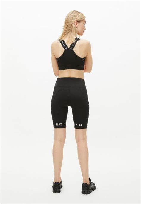 Koi Thermo Bike Tights Black Black Woman Rohnisch Leggings And Tights