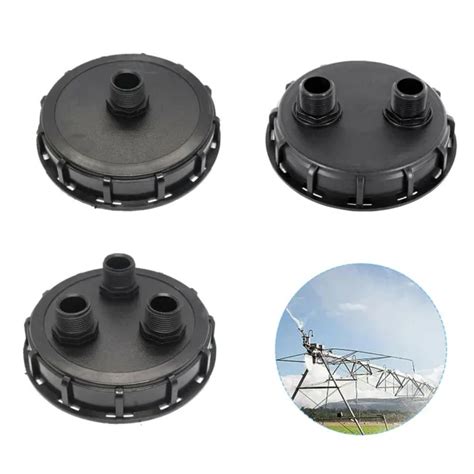 HAUTE QUALIT COUVERCLE Ibc Container 1 Pouces 1 2 3 Fois Rechange Noir