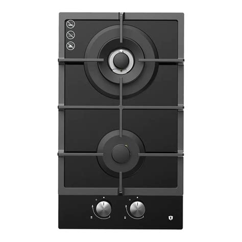 30cm Black Glass Gas Cooktop Tgwf31g Builders Outlet