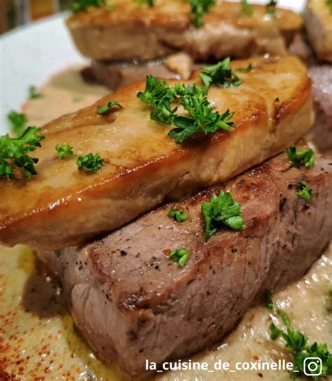 Tournedos Rossini Sauce Foie Gras Aux C Pes Magda