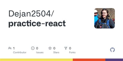 GitHub Dejan2504 Practice React