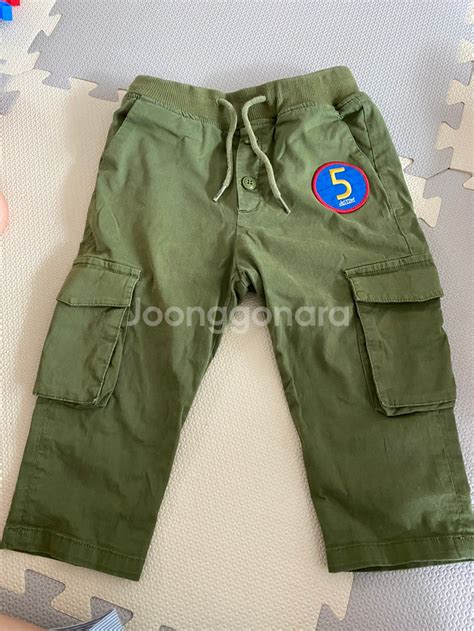 베베드피노 카키팬츠 유아용의류 중고나라