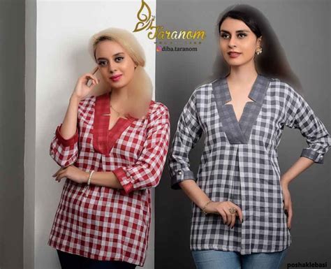 مدل پیراهن کوتاه نخی زنانه