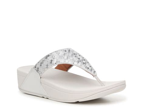 Fitflop Lulu Glitzy Wedge Sandal Free Shipping Dsw