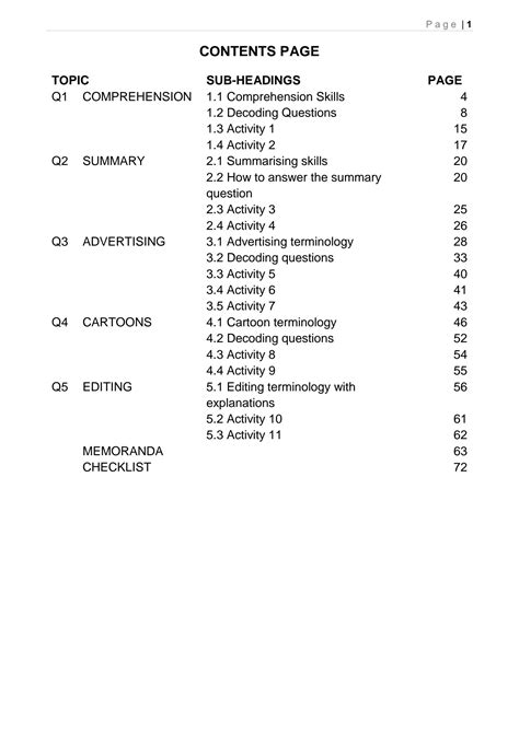 Solution English Home Language Paper 1 Language Grade 12 Studypool