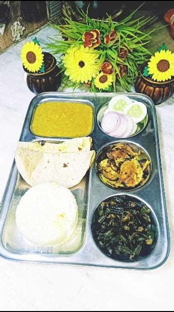 Desi Lunch Thali Food Shortsfeed Shorts Ftadkakitchenshorts Youtube
