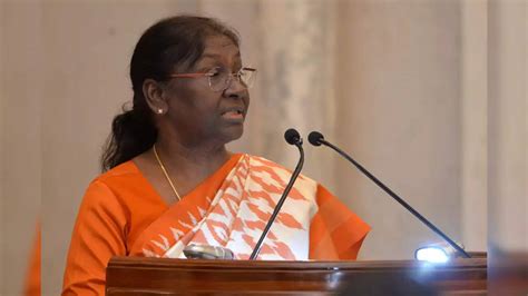 President Droupadi Murmu Receives New Voter Id Card Times Now