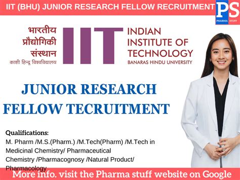 IIT BHU Invites Applications For Junior Research Fellow In Pharmaceutical Research