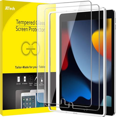 JETech Protector De Pantalla Para IPad 10 2 Pulgadas 2021 2020 2019