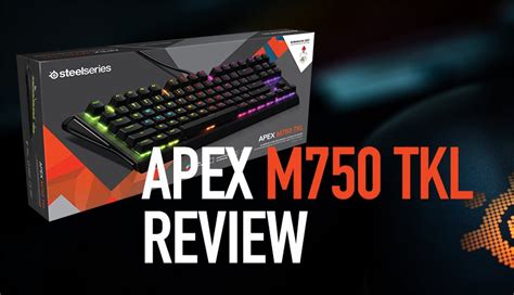 Steelseries Apex M Tkl Tenkeyless Keyboard Review