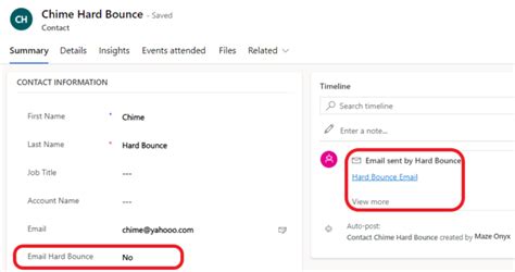 Creating A Hard Bounce Solution In D365 Marketing Chime Okure