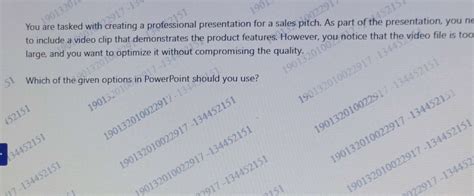 You Are Tasked With Creating A Professional StudyX