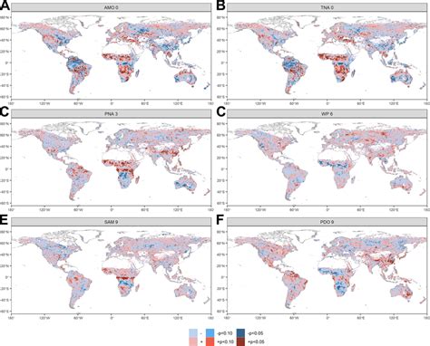 Synchronous 0 Month Lag And Lagged 3 6 And 9 Months Pearson R