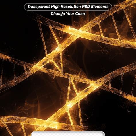 Premium Psd Digital Illustration Of Dna Structure