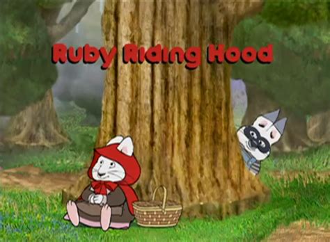 Ruby Riding Hood Max And Ruby Wiki Fandom