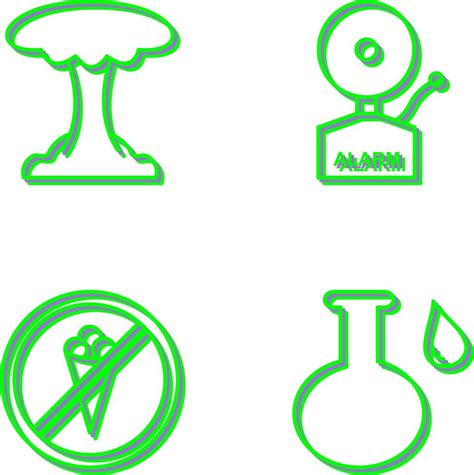 Explosión Y Alarmas Icono 44709060 Vector En Vecteezy