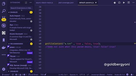 Cool VS Code Extension That Annotate Parameters YouTube
