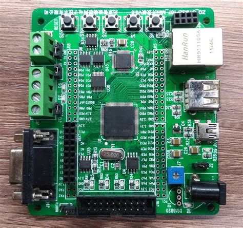 Отладочная плата Zq Stm32f107 Mini Hamlab