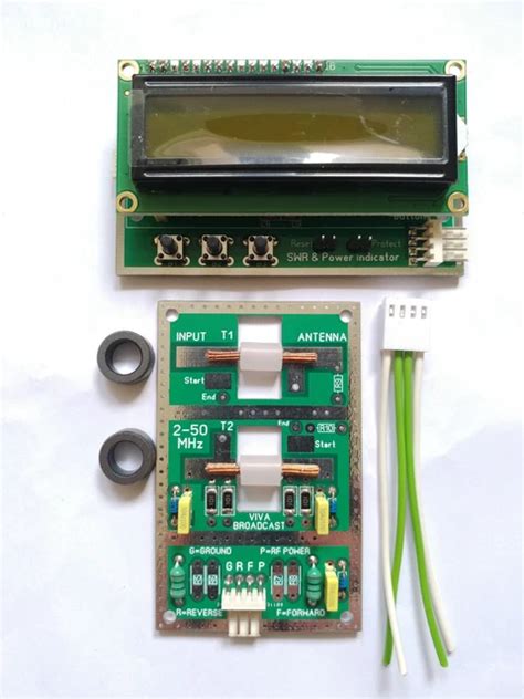 SWR POWER DIGITAL Meter Kit Mit Schutz LCD HF MHz Bis W EUR PicClick DE
