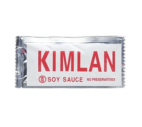 Kimlan Soy Sauce 500 Packets To Go Travel Packets Sauceandtoss