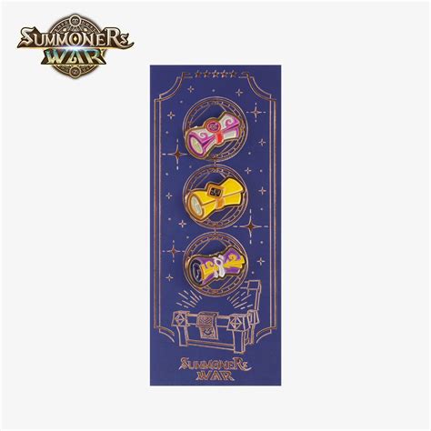 [summoners War] Scroll Badge Set Of 3 Com2us Store