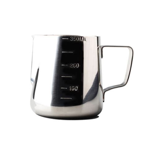 시타 베이직 눈금 우유 스팀피쳐 350ml 밀크저그눈금형 뉴마켓