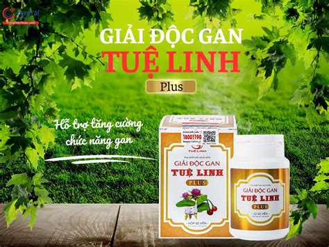 Thuốc Giải độc Gan Tuệ Linh Plus Hỗ Trợ Tăng Cường Chức Năng Gan