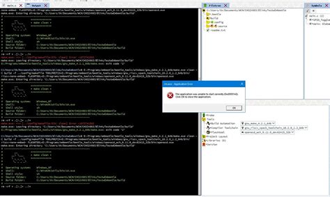 Error 1073741502 Or 0xc0000142 When Using Clean On Windows Embeetle